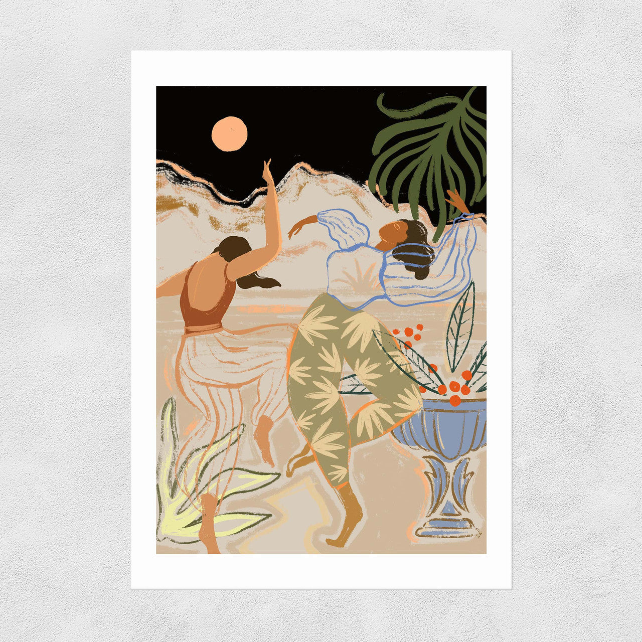 Moonlight Dance A3 poster – Eyeball Office